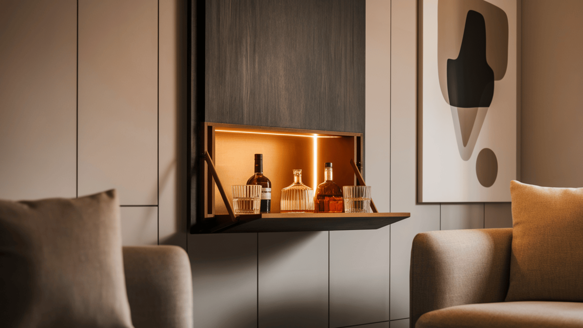 101 Dry Bar Ideas That Impress Every Guest - SweetParrishPlace