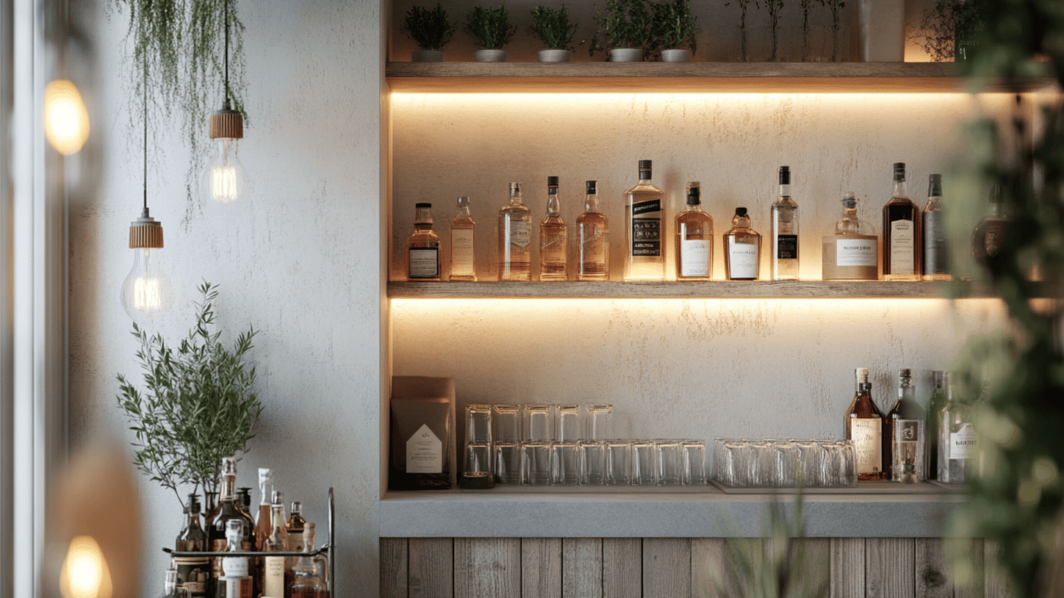 101 Dry Bar Ideas That Impress Every Guest - SweetParrishPlace