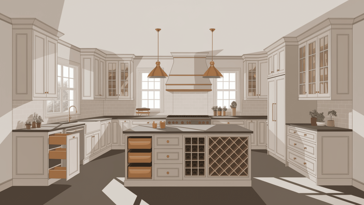 Bamboo-zled by Choices? The Panda Cabinet Kitchen Plan - SweetParrishPlace