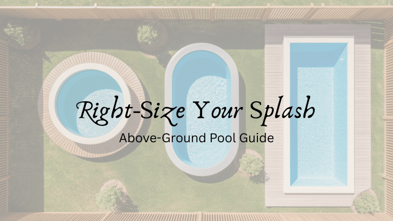 Pool Size Showdown: Finding Your Perfect Splash Space - SweetParrishPlace